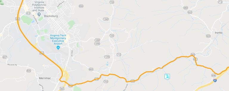 Falls Ridge Falls - 3D Map, Photos and Directions - Virginia - Let's ...