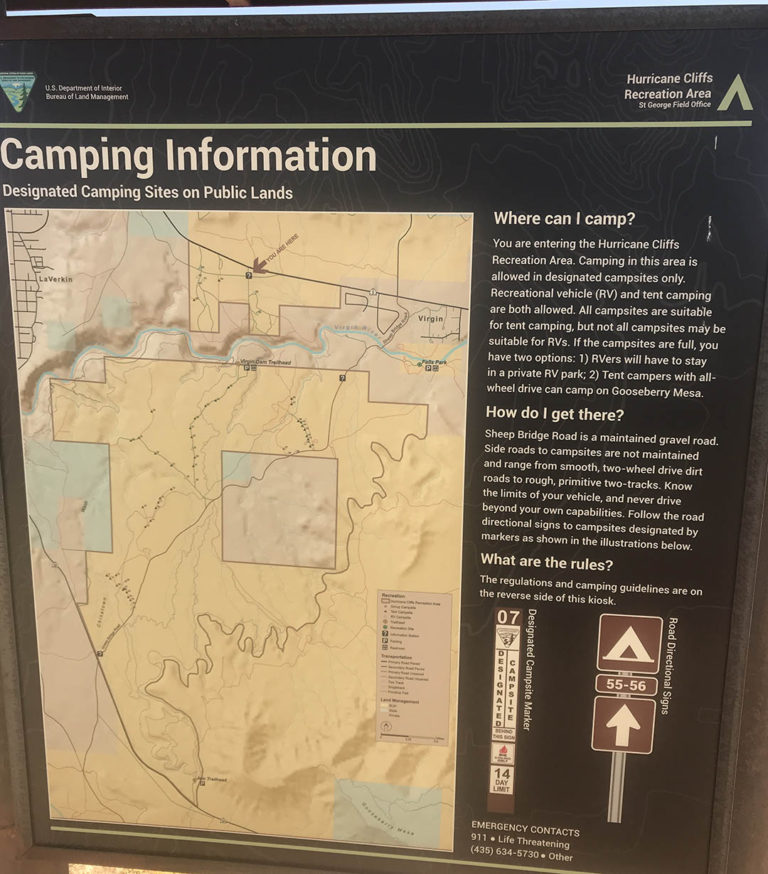 Free Camping on Bureau of Land Management (BLM) Land