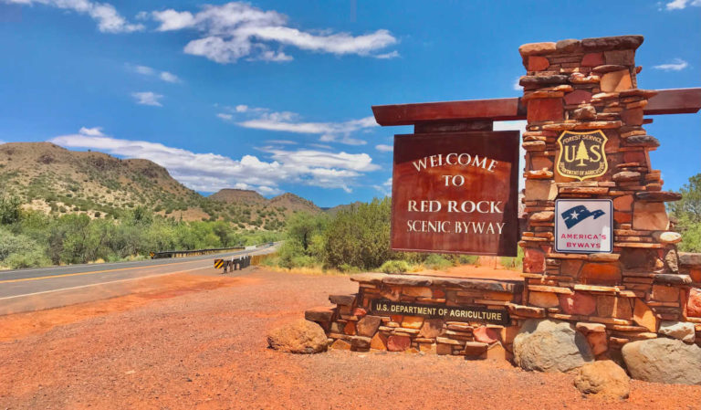 Arizona - Red Rock Scenic Byway into Sedona - America's Most Scenic ...