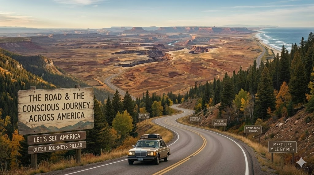 The Road & the Conscious Journey Across America - Let's See America
